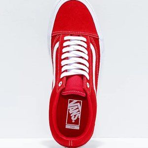 Vans Old Skool Pro Suede | Shoes | Nib Vans Old Skool Pro Red White ...